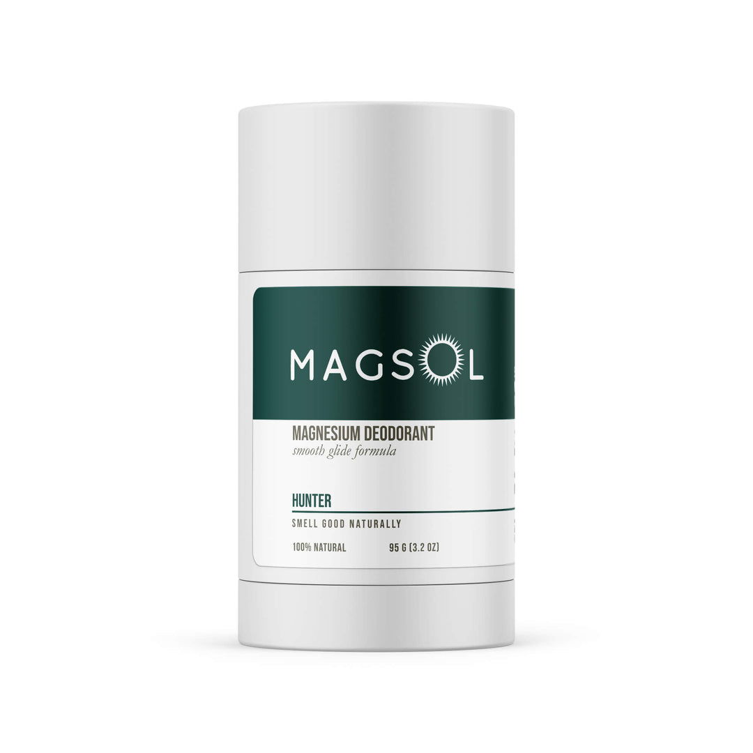 MAGSOL - Best Natural Magnesium Deodorant for Men & Women
