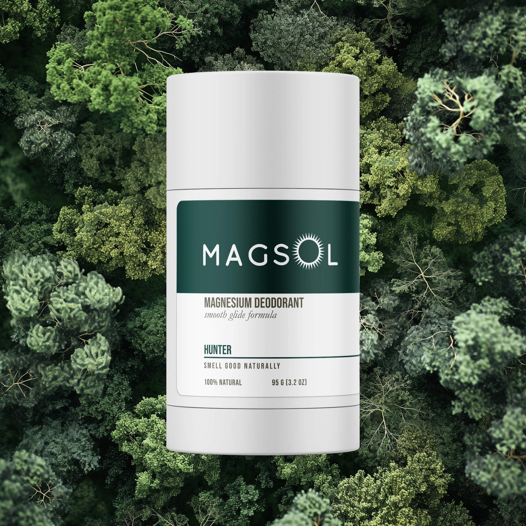 MAGSOL - Best Natural Magnesium Deodorant for Men & Women