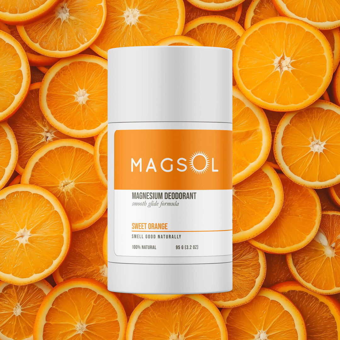 Best Natural Sweet Orange Deodorant for Men & Women - MAGSOL